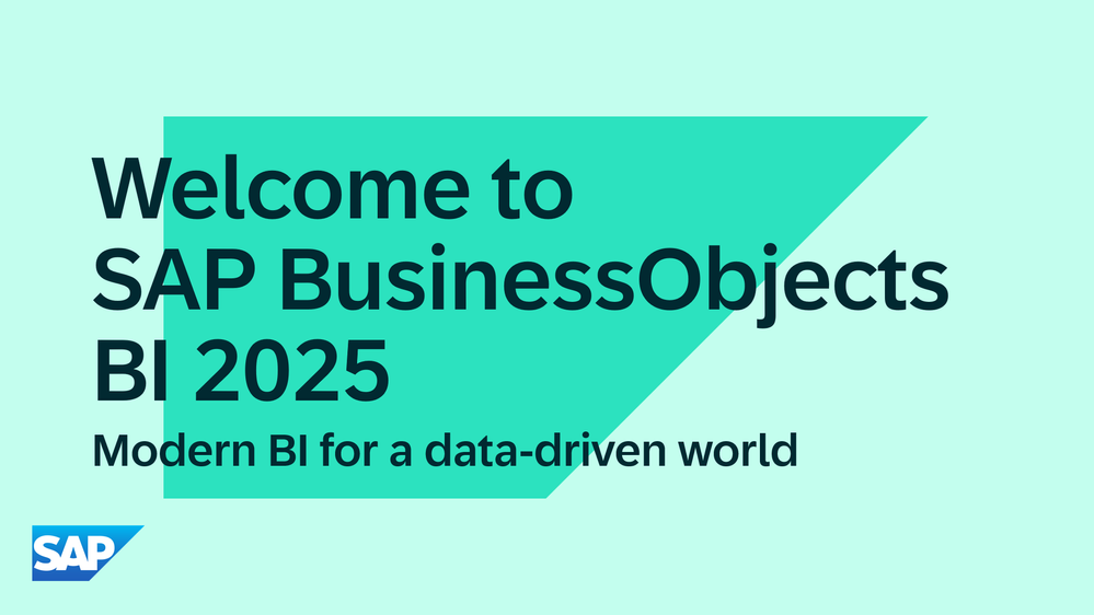 SAP BusinessObjects BI 2025 - What's new?